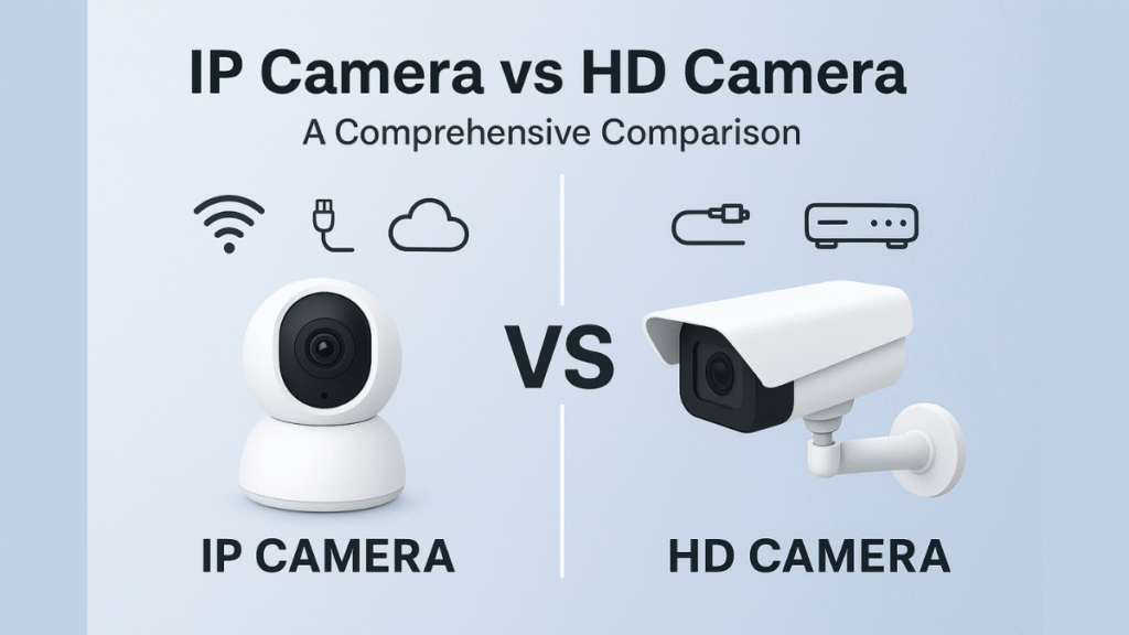 IP Camera vs HD Camera: A Comprehensive Comparison