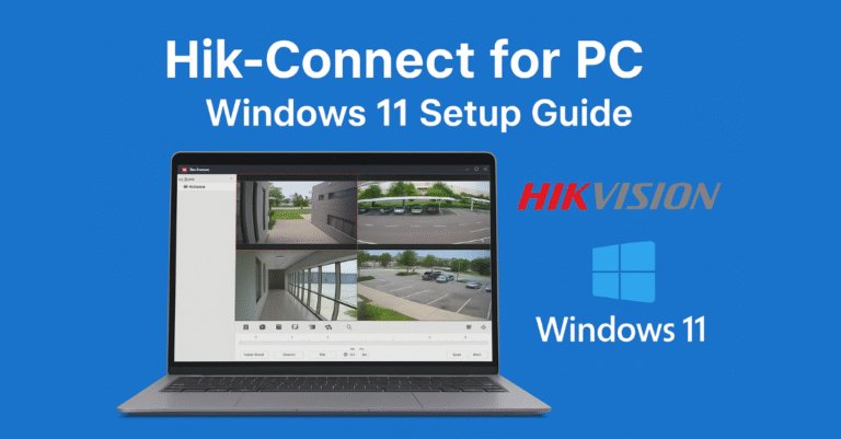 Hik-Connect for PC Windows 10 & 11 in 2026 – Download & Install Guide