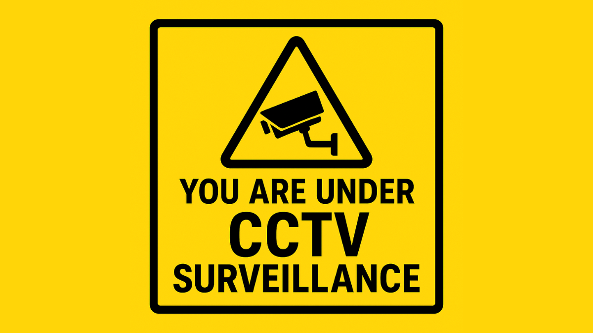 You Are Under CCTV Surveillance – Meaning, Importance & Download
