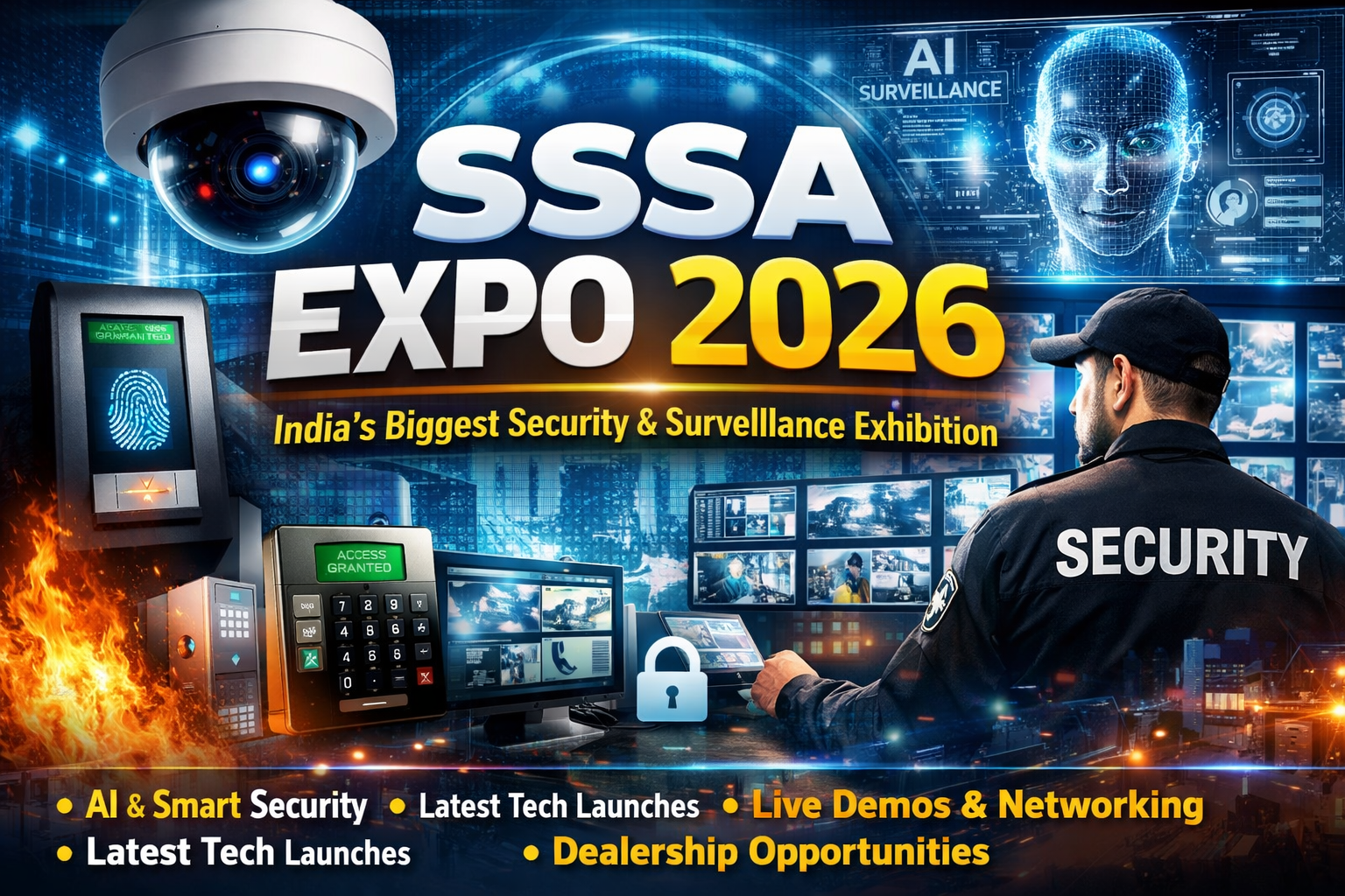 SSSA EXPO 2026 – India’s Biggest Security & Surveillance Exhibition