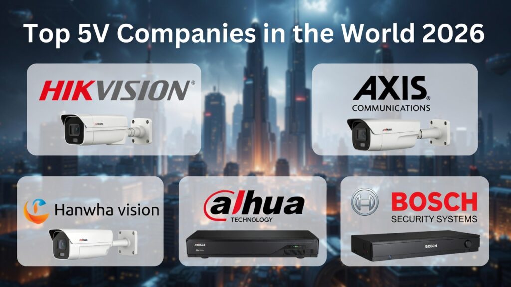 Top 5 CCTV Companies in the World 2026: Leaders in Surveillance Technology