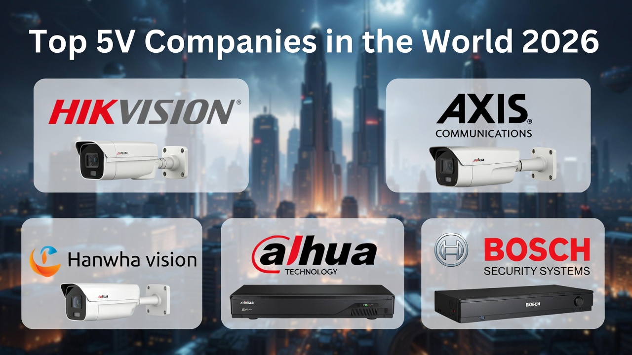 Top 5 CCTV Companies in the World 2026: Leaders in Surveillance Technology