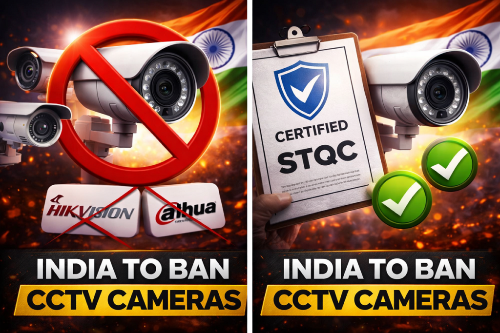 India CCTV Ban 2026: Hikvision, Dahua & TP-Link Banned – Full Details